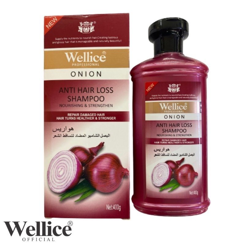 Wellice Professional Onion Anti Hair Loss Shampoo - atozstore.pk