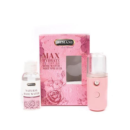 Hemani Max Hydrate On The Go Rose Water Mist Sprayer Atozstore Pk