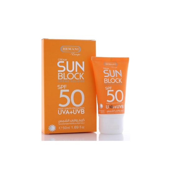 Hemani Sun Block Sunscreen With SPF 50 - atozstore.pk
