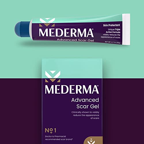 Mederma Advanced Scar Gel Doctor & Pharmacist Recommended Brand for ...