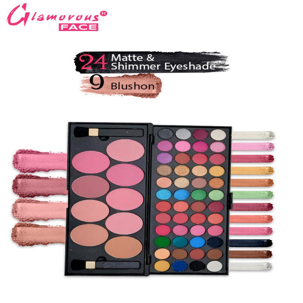 Glamorous Face 24+24+9 Matte Eyeshadow Kit - atozstore.pk