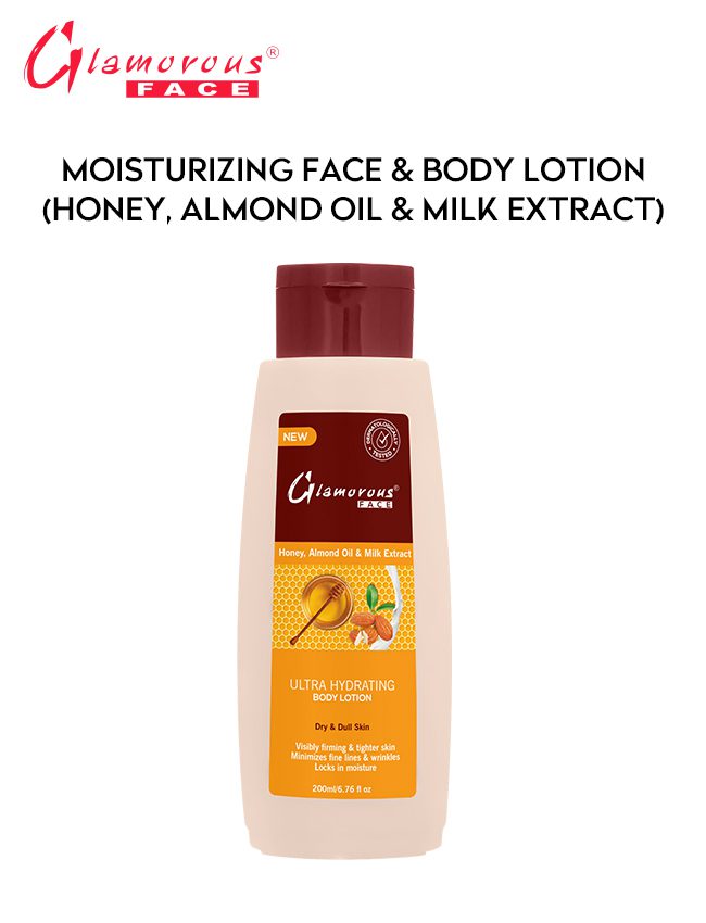 Glamorous Face Daily Moisturizing Face & Body Lotion - atozstore.pk