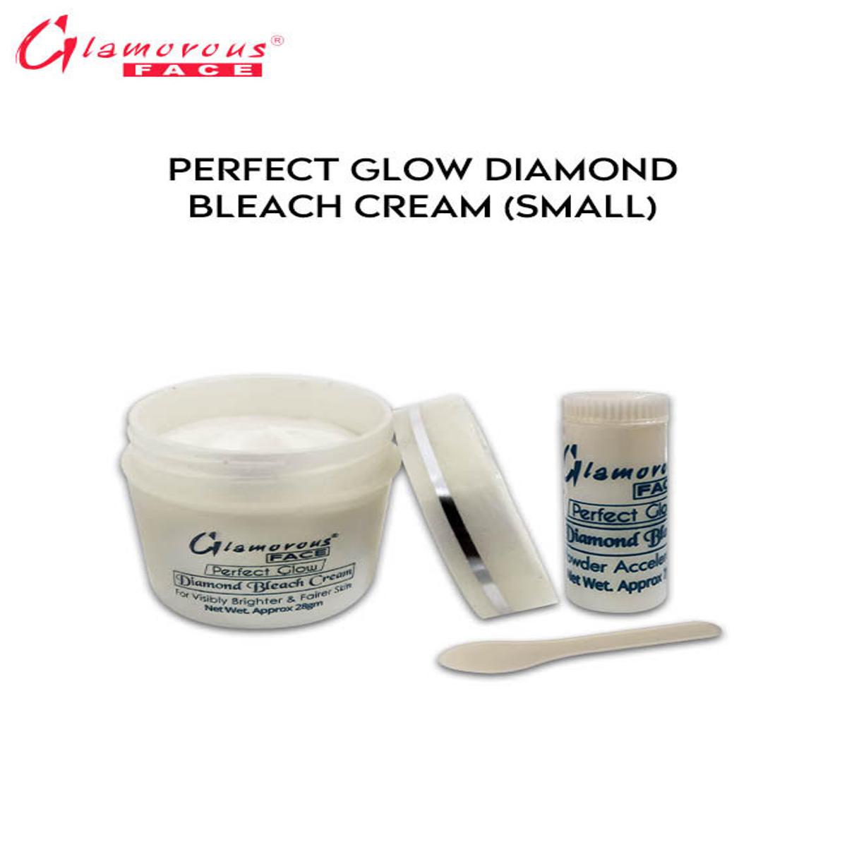 Glamorous Face Perfect Glow Gold Bleach Cream 28gram - atozstore.pk