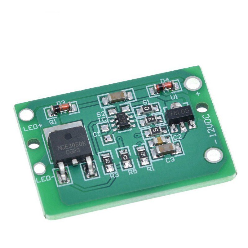 12V Capacitive Touch Switch Module Push Button Module Relay DC 6-20V 3A ...
