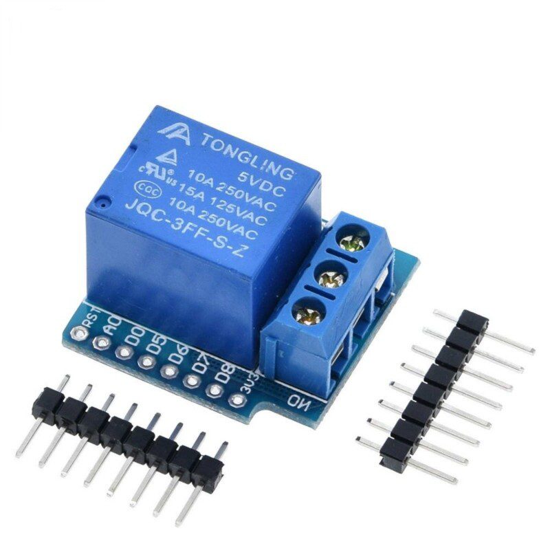 1Set One Channel Wemos D1 Mini Relay Shield Wemos D1 Mini Relay Module ...