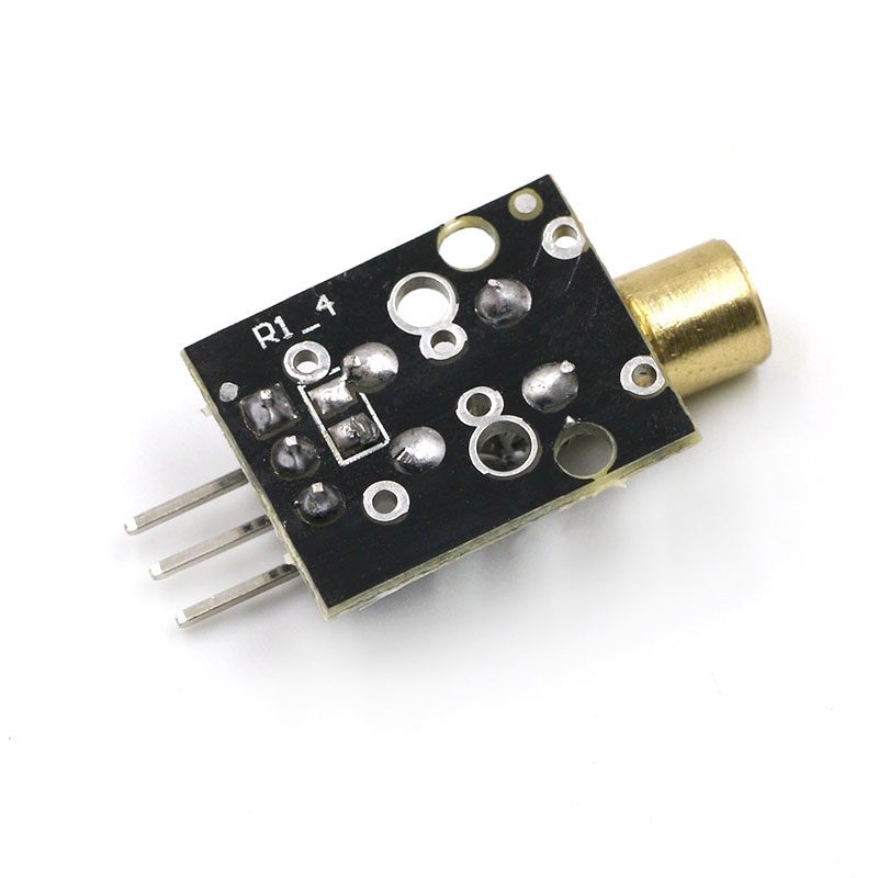 KY-008 3pin 650nm Red Laser Dot Diode Copper Head Module for arduino ...
