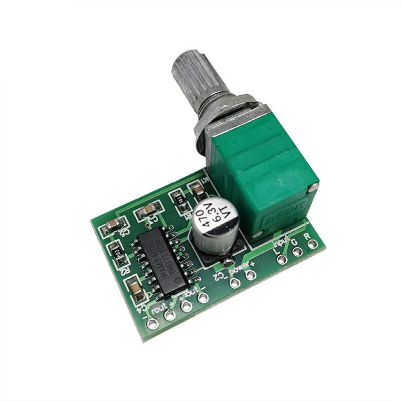 PAM8403 mini 5V digital amplifier board with switch potentiometer can ...