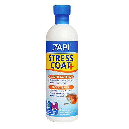 API STRESS COAT Aquarium Water Conditioner 16-Ounce Bottle - atozstore.pk