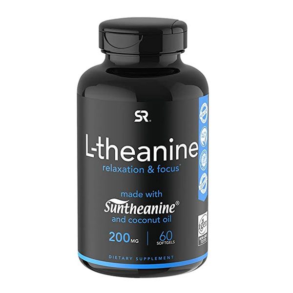 Sports Research Double Strength ‘Suntheanine’ Theanine with Organic ...