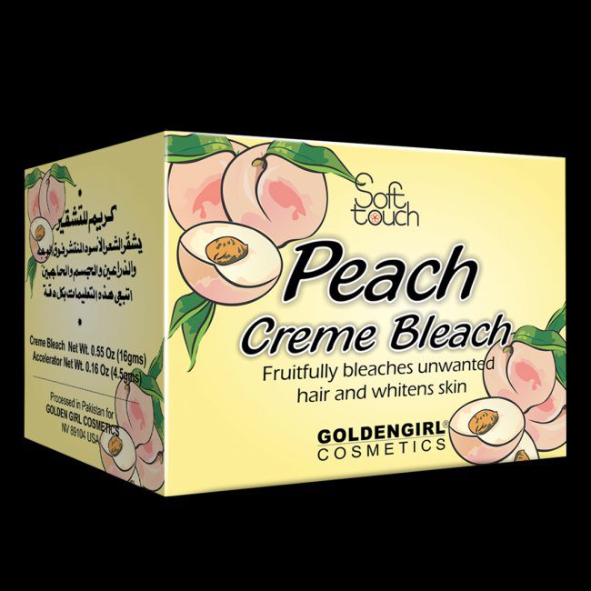 Golden Girl Peach Bleach Creme Mini Pack 16gm - atozstore.pk