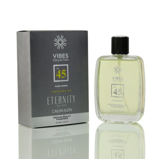 Hemani Vibes Collection Perfume No 45 For Men 100ml - atozstore.pk