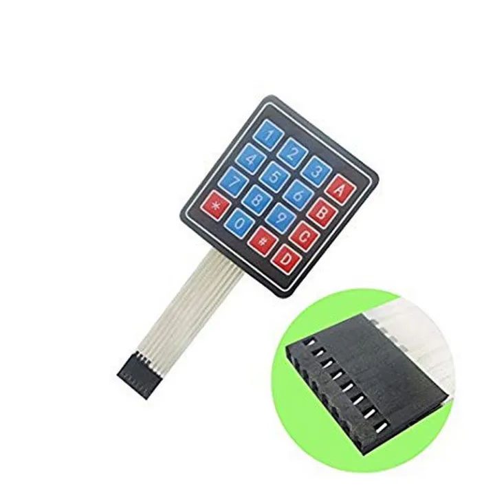 4x4 Matrix 16 Key Membrane Switch Keypad Atozstorepk