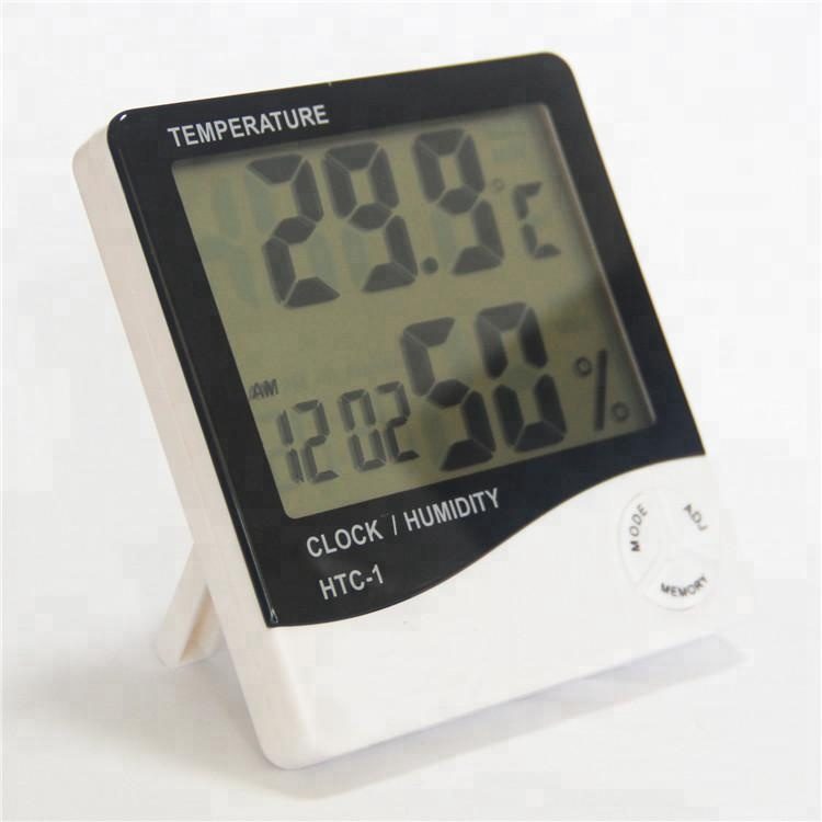 HTC-1 Electronic Room Temperature Humidity Meter, For Medical Indoor ...