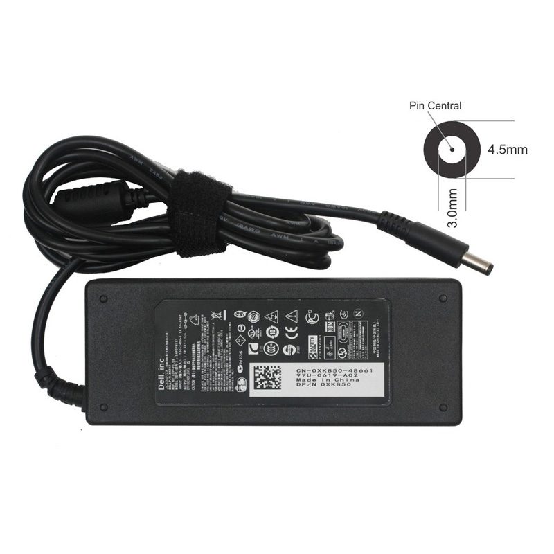 DELL 19.5 4.62A 90W SLIM PIN XPS Laptop Charger - atozstore.pk