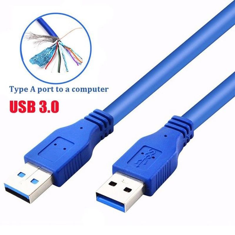 USB MALE TO MALE CABLE / USB A TO A CABLE 1.5 METER - atozstore.pk