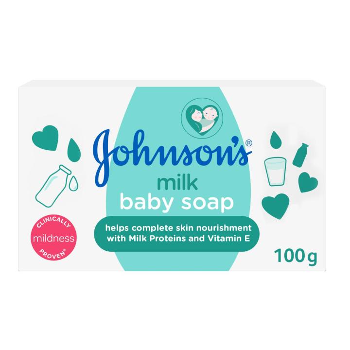 Johnson's Baby Milk Soap (100g) - atozstore.pk