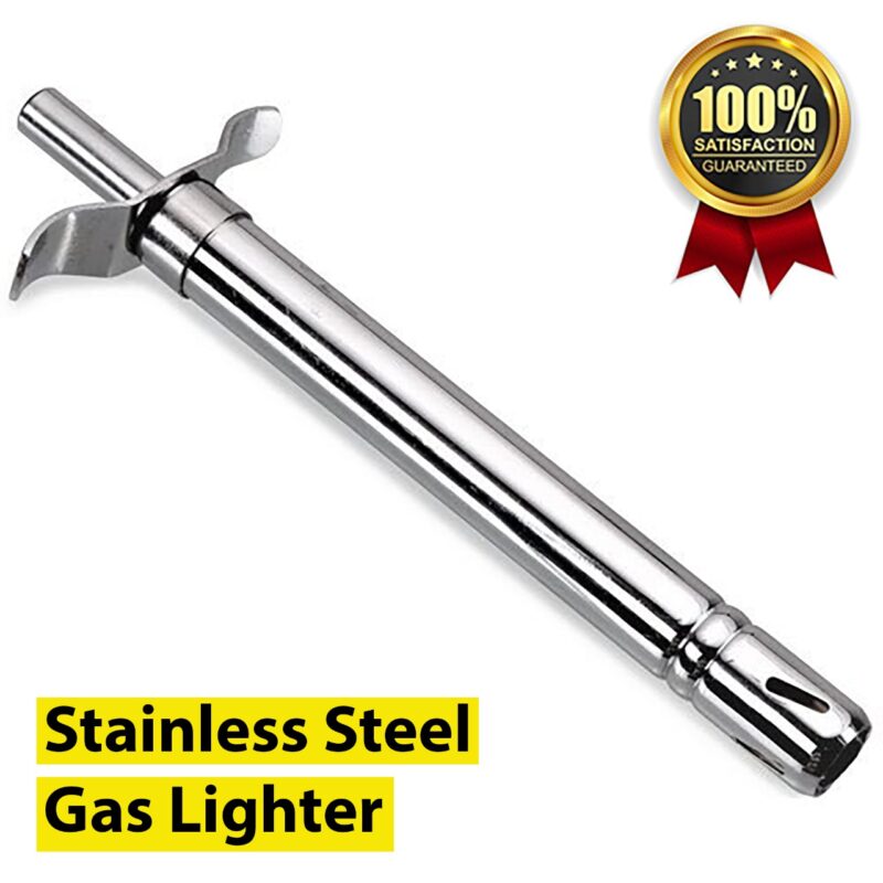 Stainless Steel Gas Lighter - atozstore.pk
